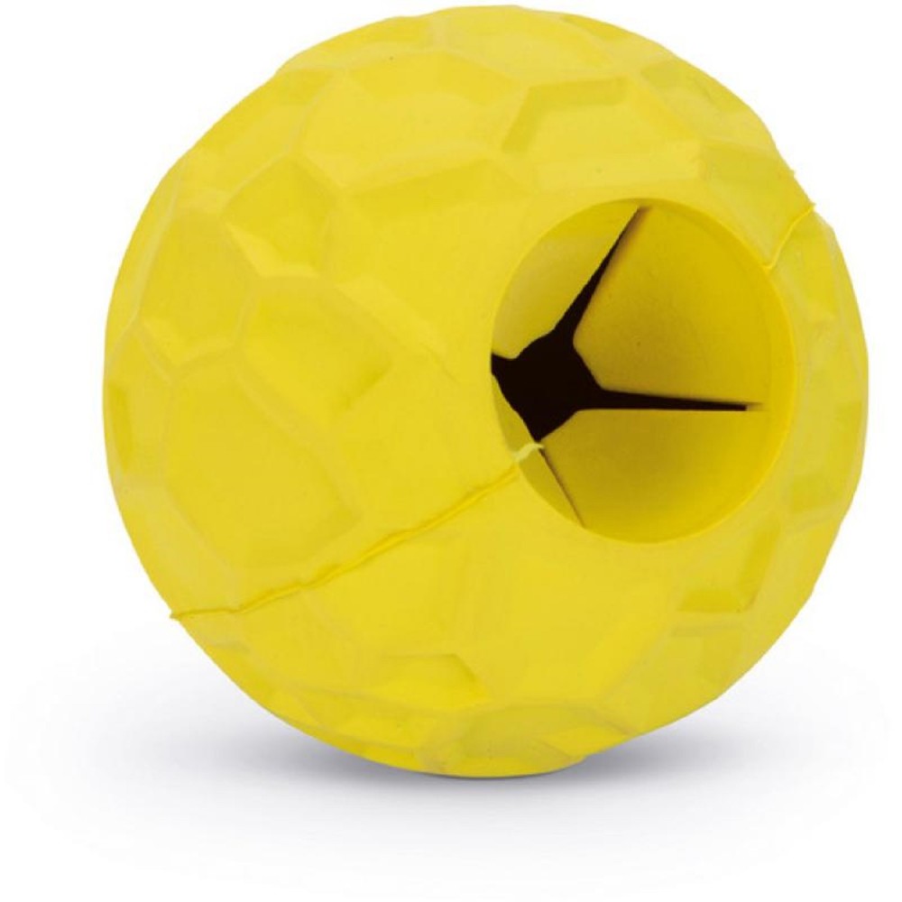 BEEZTEES Futterball TOOTS Gummiball Gelb 6cm für Hunde - futterscheun ...