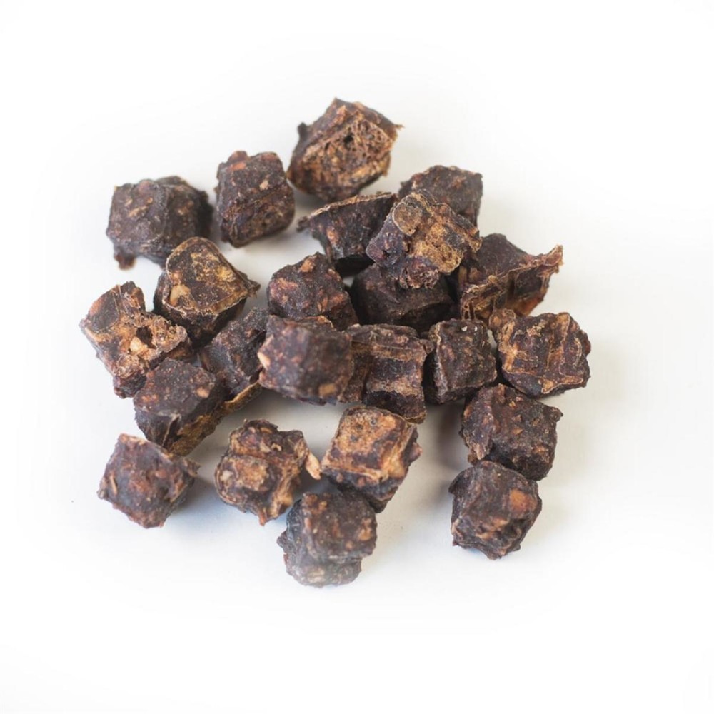 UML Snack HIRSCHFLEISCH WÜRFEL 200g getrocknet Ergänzungsfutter für H ...